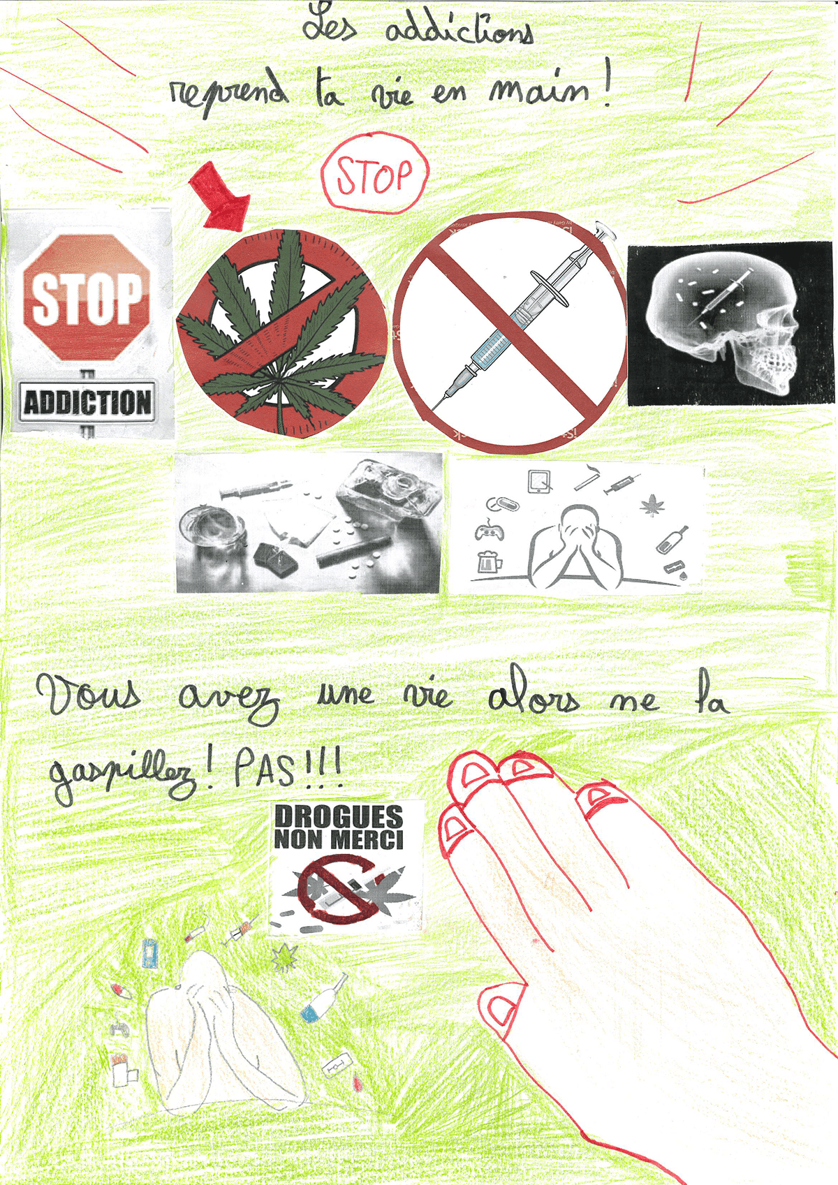 Concours d’affiches : « Les addictions, on en parle » - Non aux ...